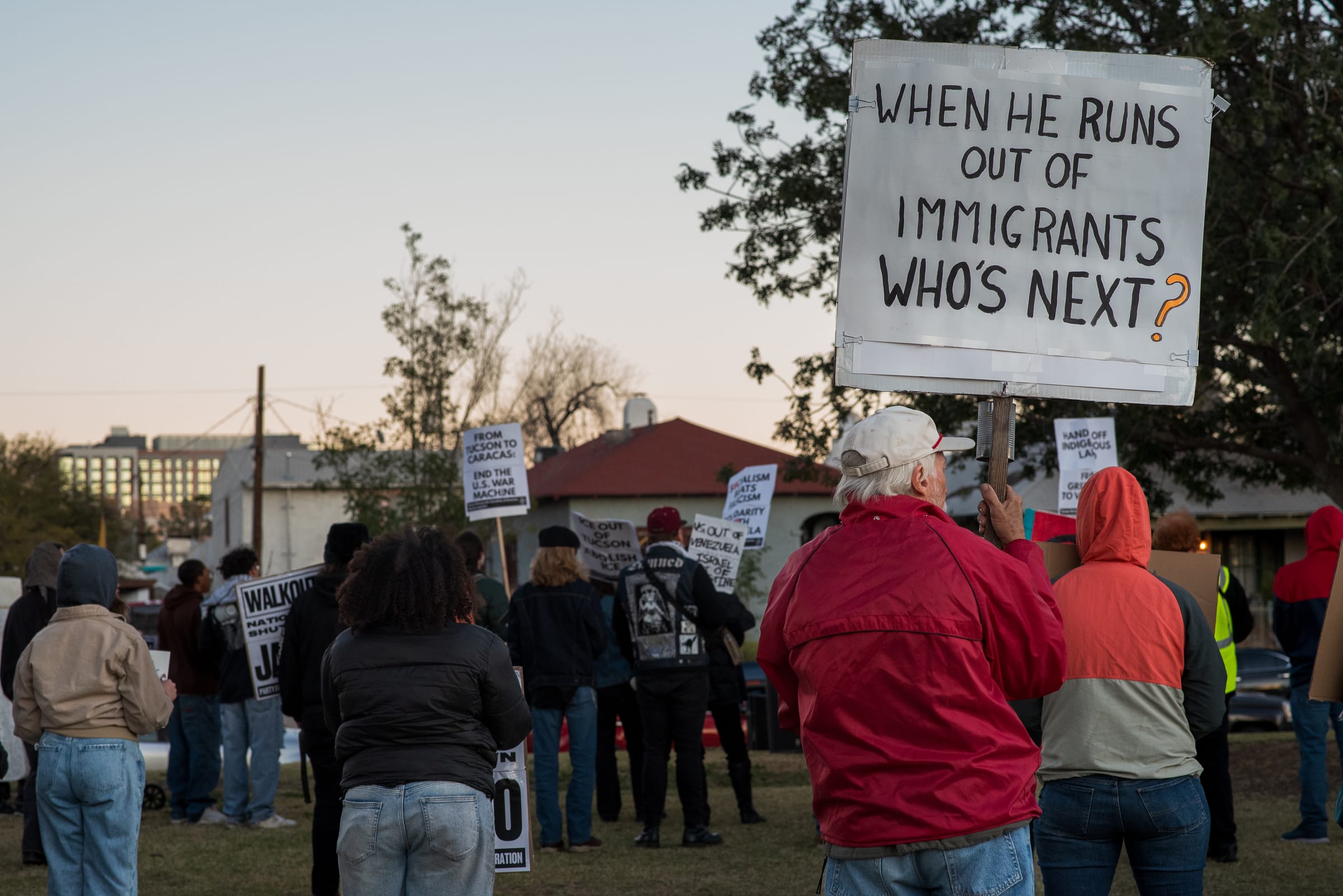 Tucson protest targets ICE, U.S. role in Venezuela